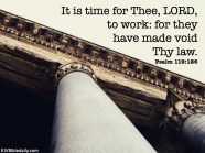 Psalm 119 126 KJV KJV Bible Verses