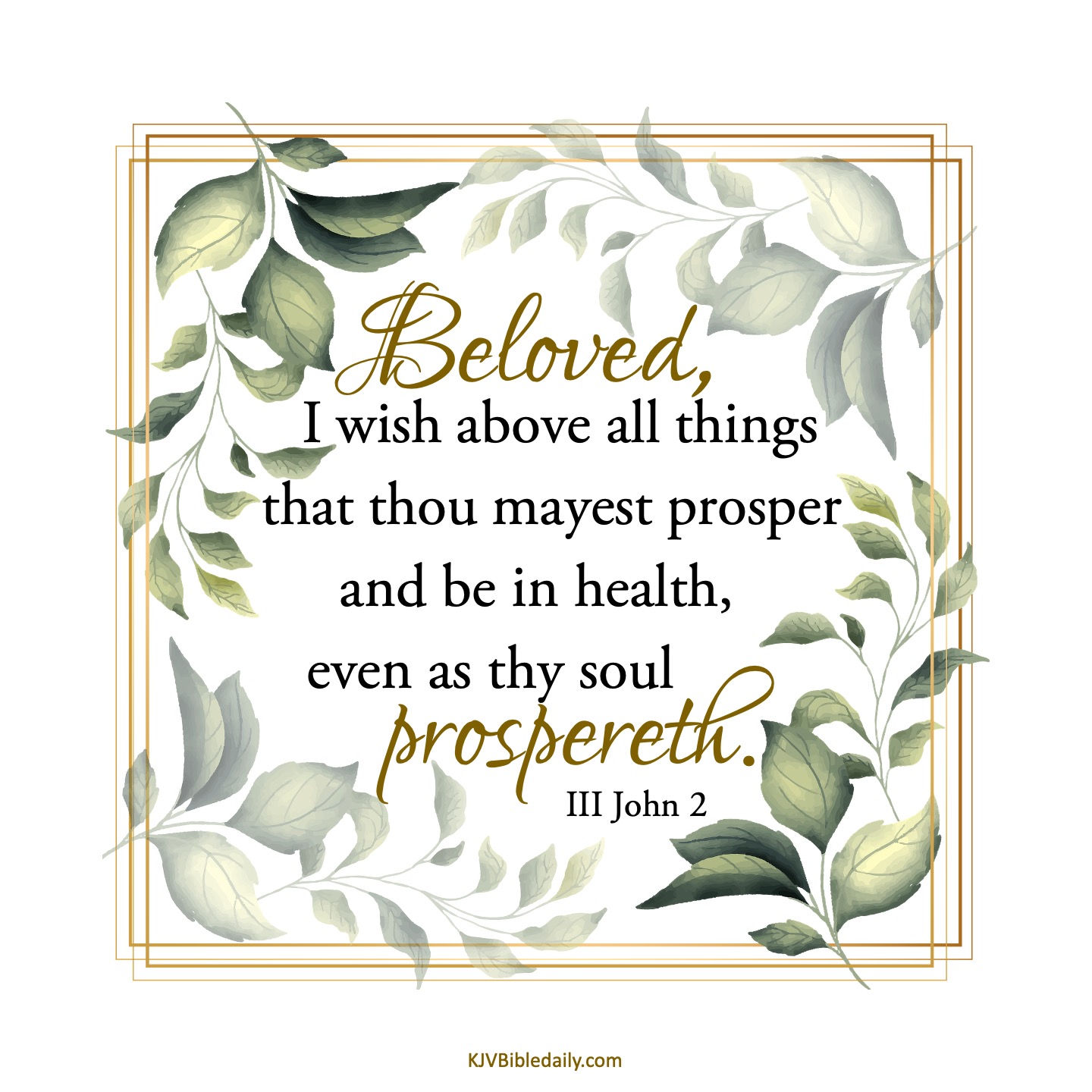 III John 2 KJV – KJV Bible Verses