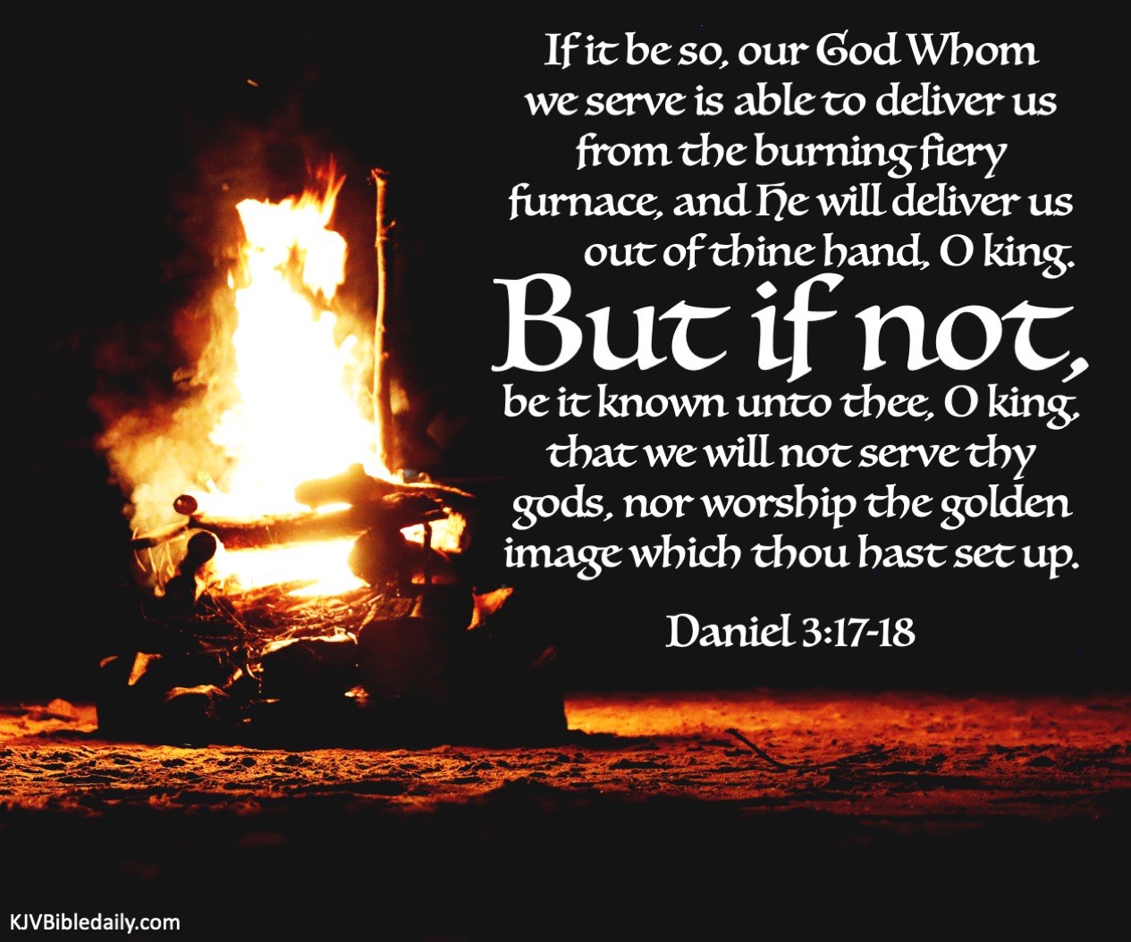 Daniel 3:17-18 KJV – KJV Bible Verses