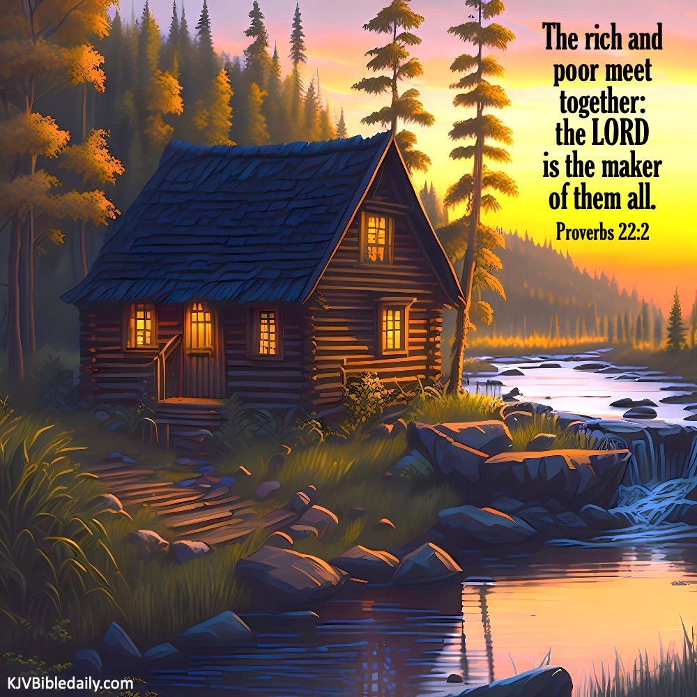 Proverbs 22:2 KJV – KJV Bible Verses