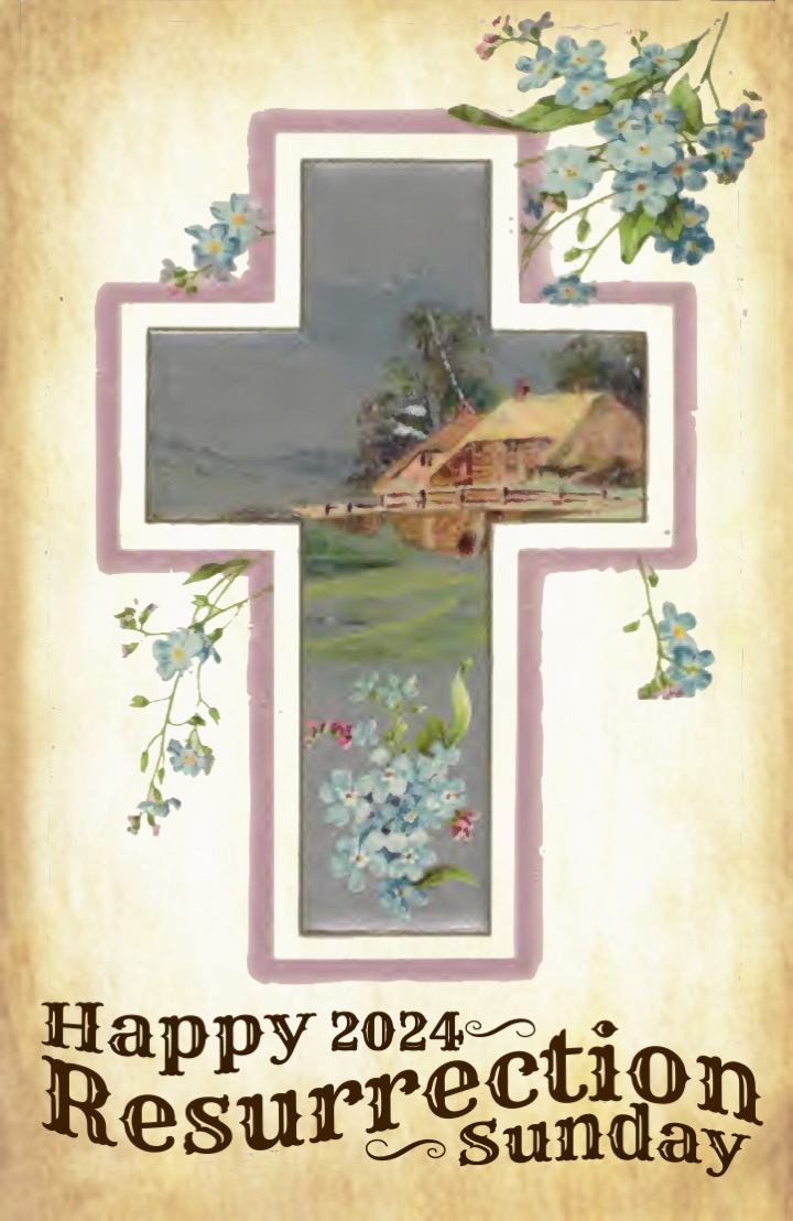 Resurrection Sunday Card – KJV Bible Verses