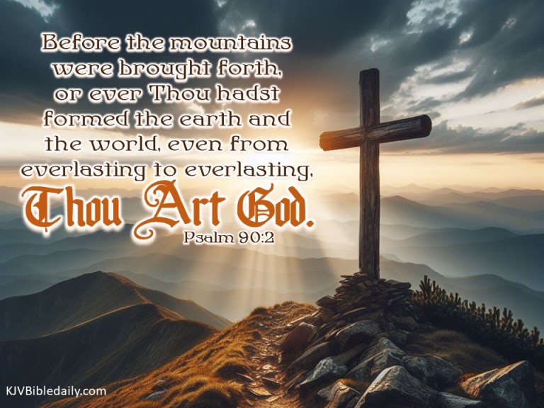 Psalm 90:2 KJV – KJV Bible Verses