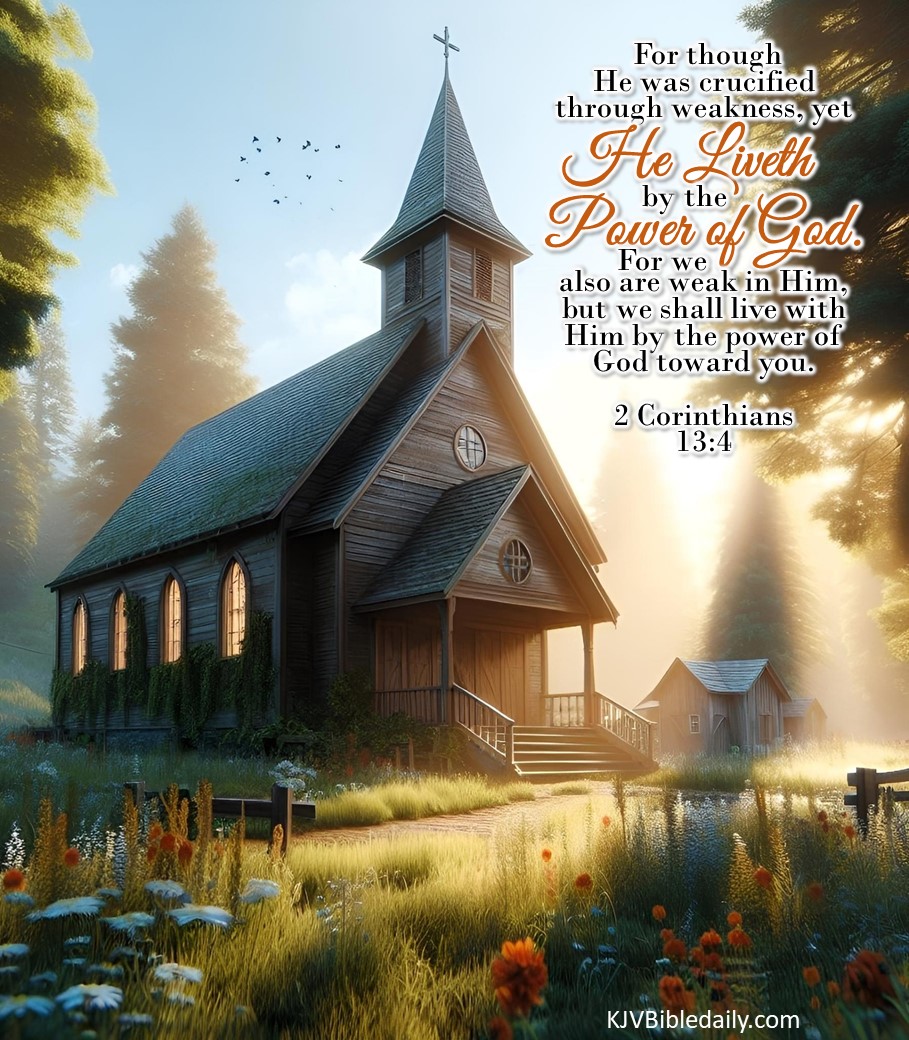 2 Corinthians 13:4 KJV – KJV Bible Verses