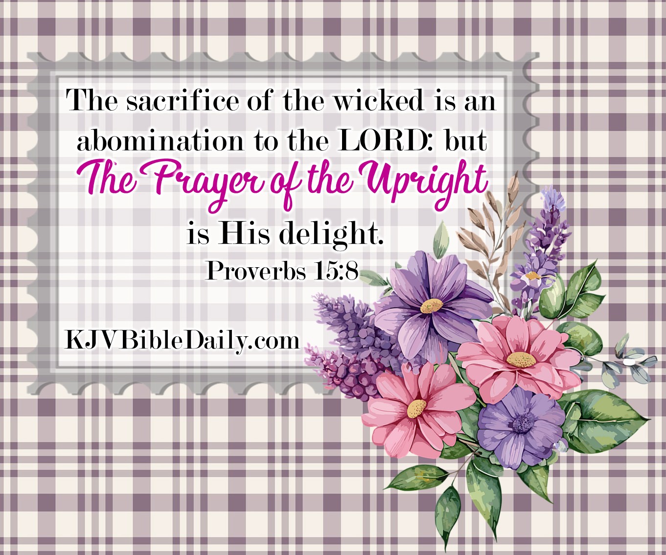 Proverbs 15:8 KJV – KJV Bible Verses