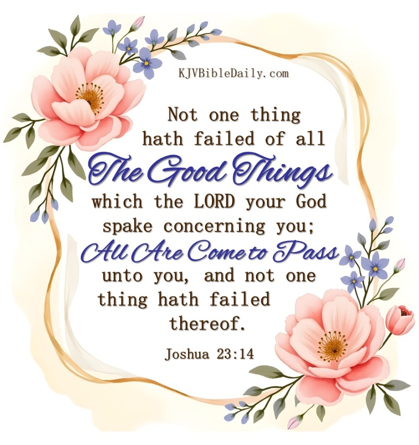 KJV Bible Verses – A Verse a Day